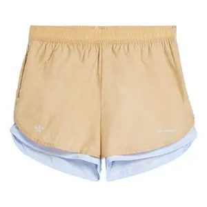 Adidas X Wales Bonner Layered Nylon Shorts - Beige