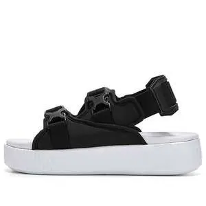 PUMA Platform Slide Sandals - Black
