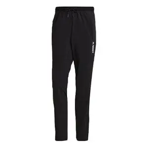Adidas Logo Loose Lacing Sports Pants - Black