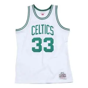 Mitchell & Ness X Nba Boston Celtics Larry Bird 33 1985-86 Swingman Jersey - White/green