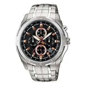 Casio Edifice Analog Stainless Steel Watch - Black