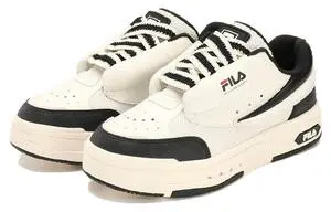 FILA Mix Low Skate Shoes - White/green/yellow