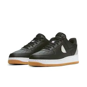 Nike Force 1 '07 Lv8 Nba Wolf Grey Sneakers - Black