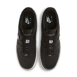 Nike Force 1 '07 Lv8 Nba Wolf Grey Sneakers - Black
