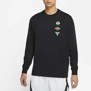 JORDAN Air Logo Sports Knit Sweatshirt