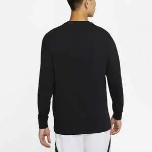 JORDAN Air Logo Sports Knit Sweatshirt - Black