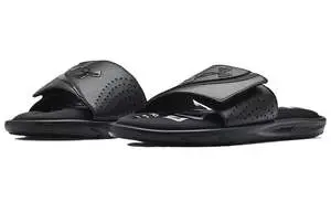 Under Armour Ignite 6 Graphic Strap Slide - Black