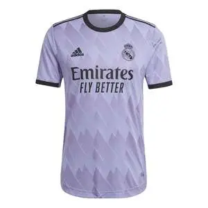 Adidas Real Madrid 22/23 Away Authentic Jersey Asia Sizing 'purple - Purple/black