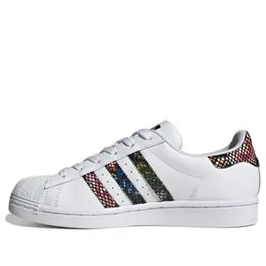 Adidas Superstar "floral Twist Stripes" Sneakers