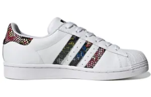 Adidas Superstar "floral Twist Stripes" Sneakers
