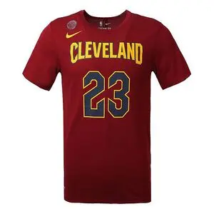 Nike Nba Lebron James Cavaliers Limited Sw Fan Edition Basketball Short Sleeve - Red