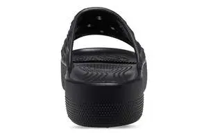 CROCS Classic Platform Slides - Black