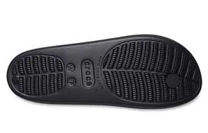 CROCS Classic Platform Slides - Black