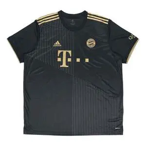 Adidas Bayern Munich Away Short Sleeve Jersey - Black