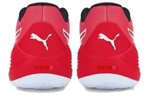 PUMA Fusion Nitro Team Basketball Sneakers - White/high Risk Red