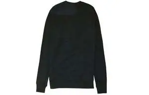 JORDAN Solid Color Sports Round Neck Pullover Long Sleeves