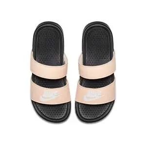 Nike Benassi Duo Ultra Slide Sandals - Black/pink