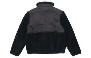 PUMA Sherpa Contrasting Colors Logo Jacket - Black