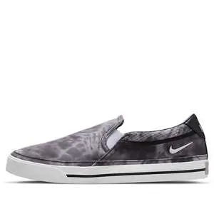 Nike Nike Court Legacy Print Slip-On Sneakers Grey