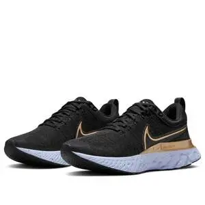 Nike React Infinity Run Flyknit 2 Sneakers - Black/brown