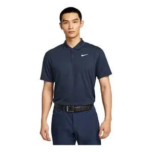 Nike Nike Dri-fit Victory Golf Polo Shirt Asia Sizing 'obsidian White' Obsidian/white