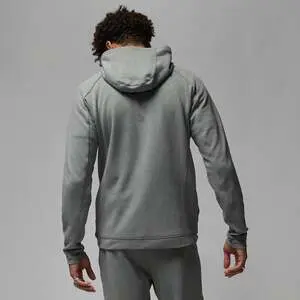 JORDAN Fleece Full-zip Hoodie 'gray