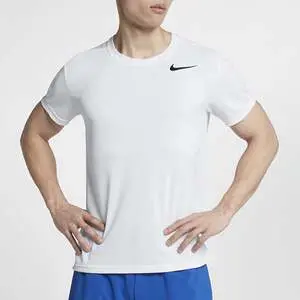 Nike Superset Training Short Sleeve Shirt - White