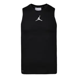 JORDAN Air Logo Basketball Vest - Black