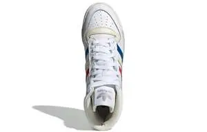 Adidas Rivalry High "french Tricolor" Sneakers - White