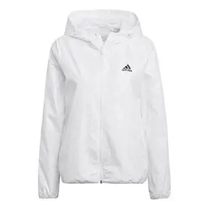 Adidas Logo Solid Color Woven Zipper Hooded Jacket - Default Color
