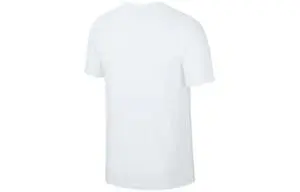 Nike Printing Alphabet Short Sleeve Basketball White T-shirt