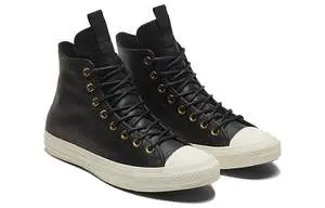 CONVERSE Chuck Taylor All Star Leather High Top Sneakers - Black