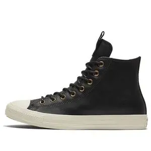 CONVERSE Chuck Taylor All Star Leather High Top Sneakers - Black