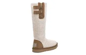 UGG Classic Tall Knit Boots With Buckle Detail
