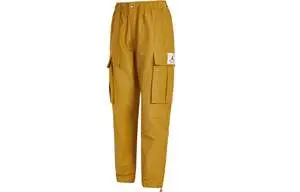 Nike Jordan Flight Woven Pocket Sports Trousers - Yellow