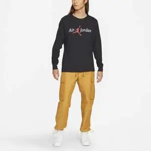 Nike Jordan Flight Woven Pocket Sports Trousers - Yellow
