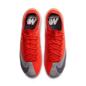 Nike Mercurial Vapor 13 Elite Fg "max Metallic Silver - Orange