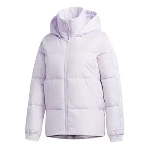 Adidas Neo Hooded Down Puffer Jacket - Silver Dawn