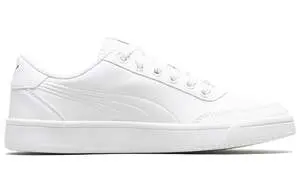 PUMA Court Breaker Bold Casual Sneakers - White/black