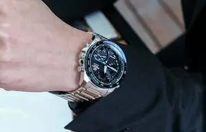 Casio Edifice Solar Powered Sapphire Crystal Watch