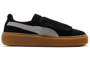 PUMA Platform Strap Sneakers - Black
