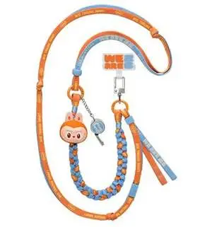 POP MART The Monsters X Fifa Series 'pain Fades Away' Long Lanyard - Multi-color