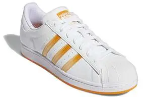 Adidas Superstar "white Orange Rush - White/yellow