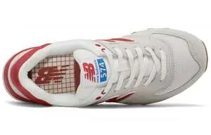 NEW BALANCE 574 Low Top Sneakers - Grey/red