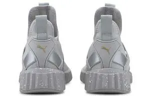 PUMA Defy Mid Metal High Rise Silver Sneakers