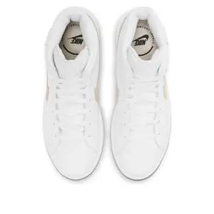 Nike Court Royale 2 Mid Snakeskin Swoosh Sneakers - White