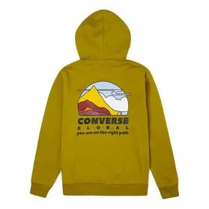 CONVERSE Alphabet Pattern Printing" Hoodie - Green