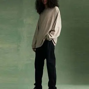 Fear Of God Fw23 Long Sleeve Tee 'core Heather