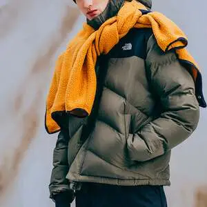 The North Face Windproof Down Jacket With Hood