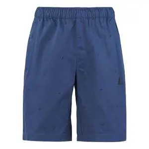 Adidas Fi Short Aop Logo Printing Athleisure Casual Sports Shorts - Navy